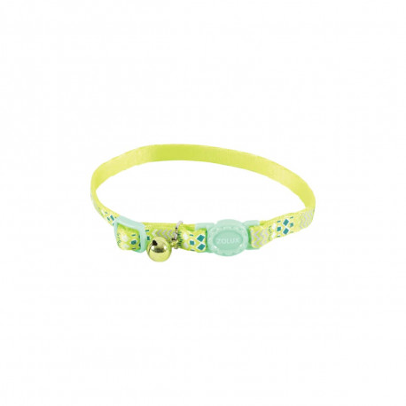 Collier pour chat ZOLUX - Vert - Nylon - Réglable - 520025VER - Espace ...